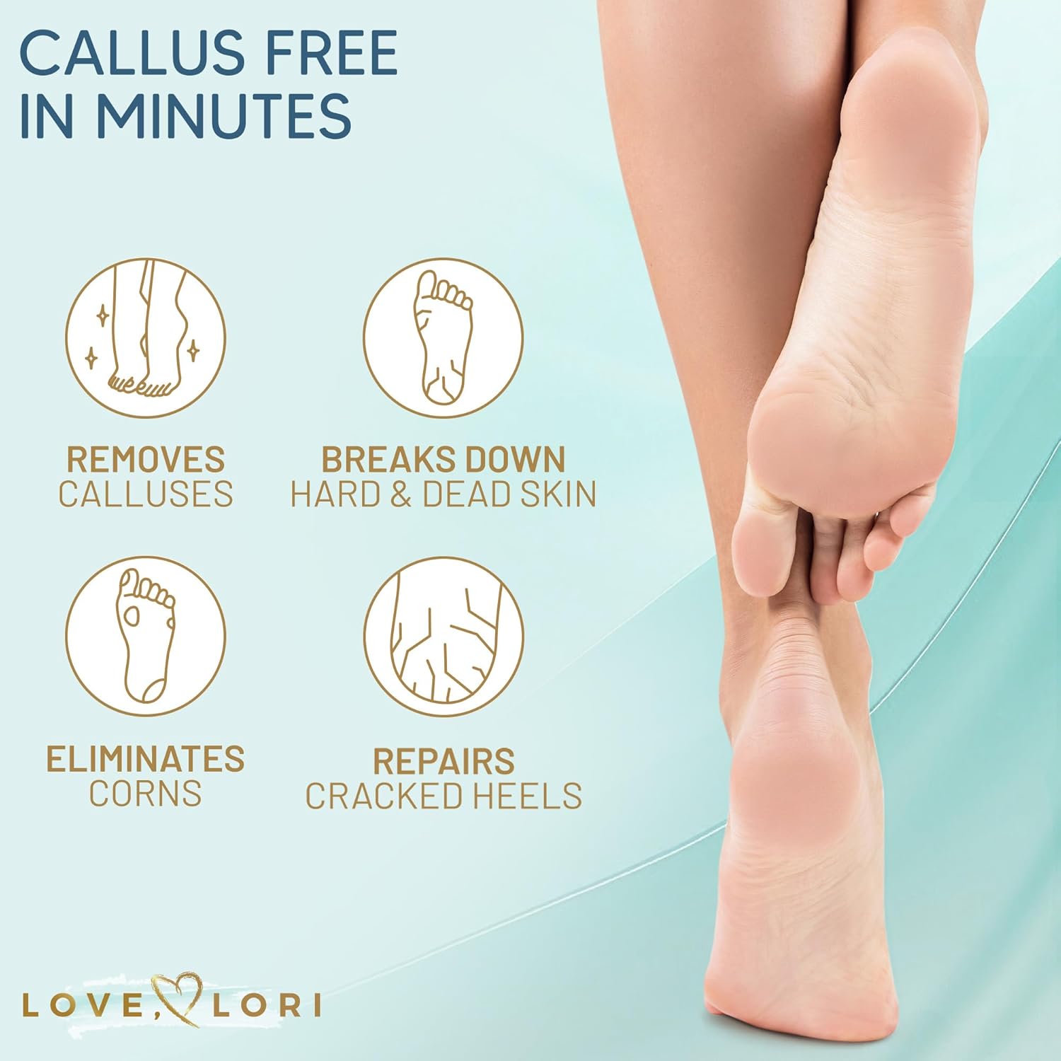 Callus Remover for Feet (Extra Strength) Foot Callus Remover Gel - Fee ...